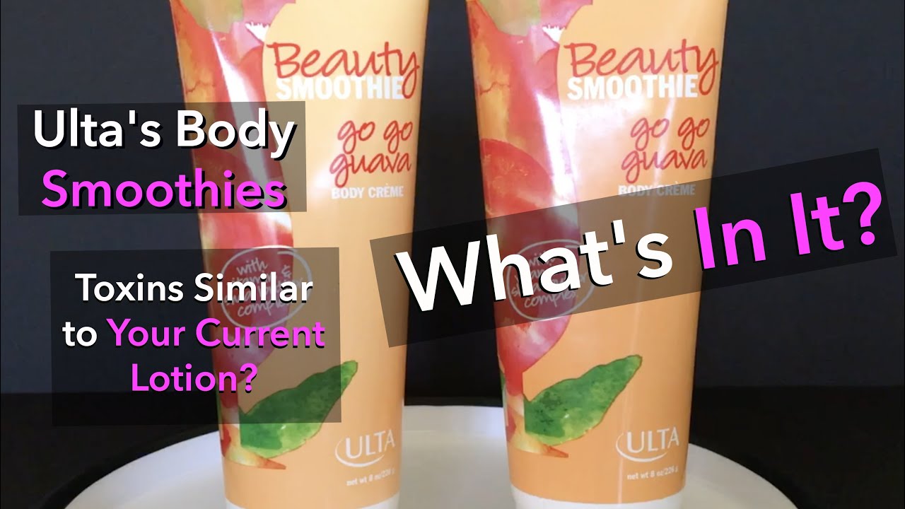 Ulta's Beauty Smoothie Body Cream (Go Go Guava) - What's In It? - YouTube
