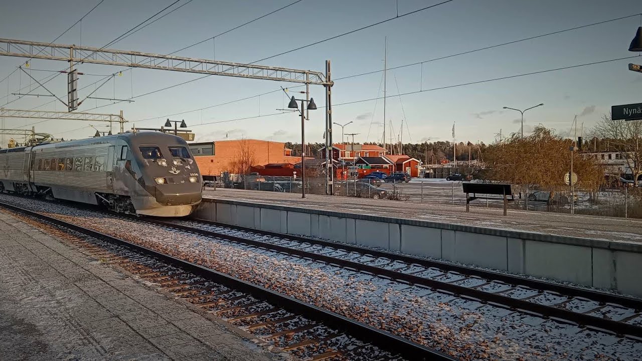 SJ x2C "Sport" på Nynäsbanan 📸 - YouTube