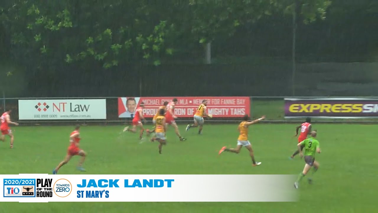 Round 16 - 2020/21 TIO NTFL Play of the Round: Jack Landt - YouTube