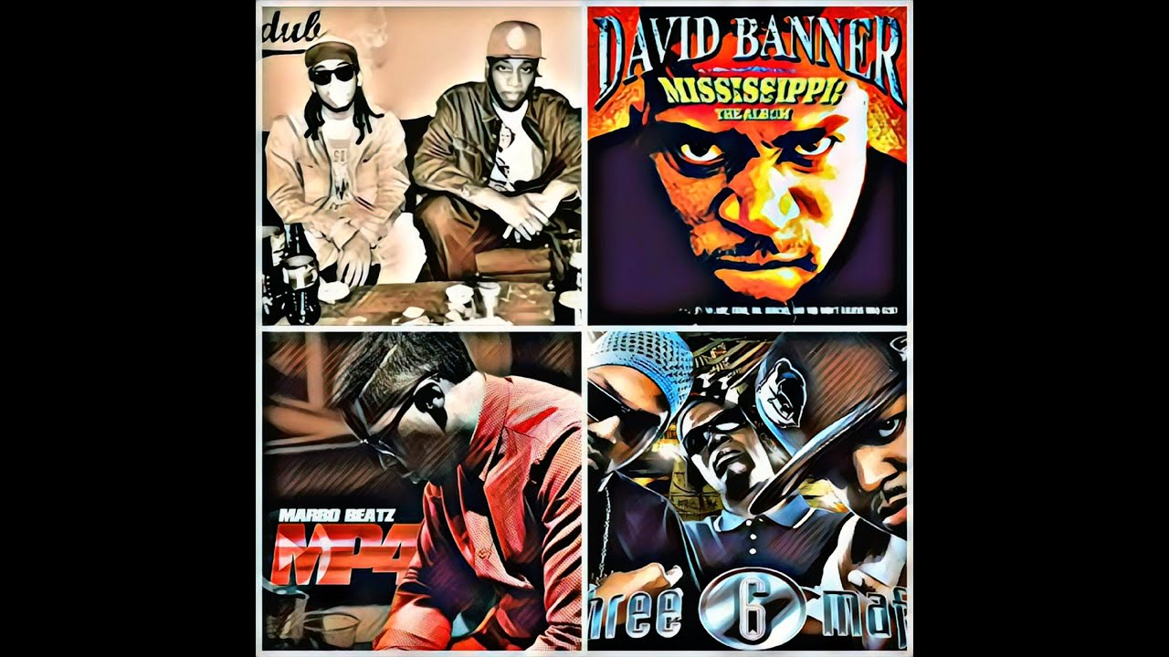 David Banner x Three 6 Mafia x SJDub - "Like A Pimp/Jealous A$$ B*tch/3 ...