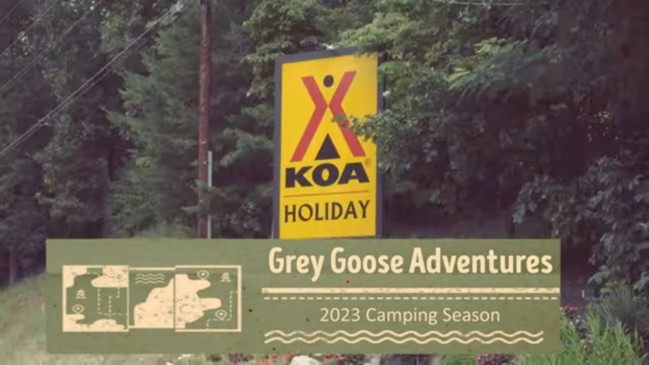 Grey Goose Adventures - Anderson/Lake Hartwell KOA (April '23) - YouTube