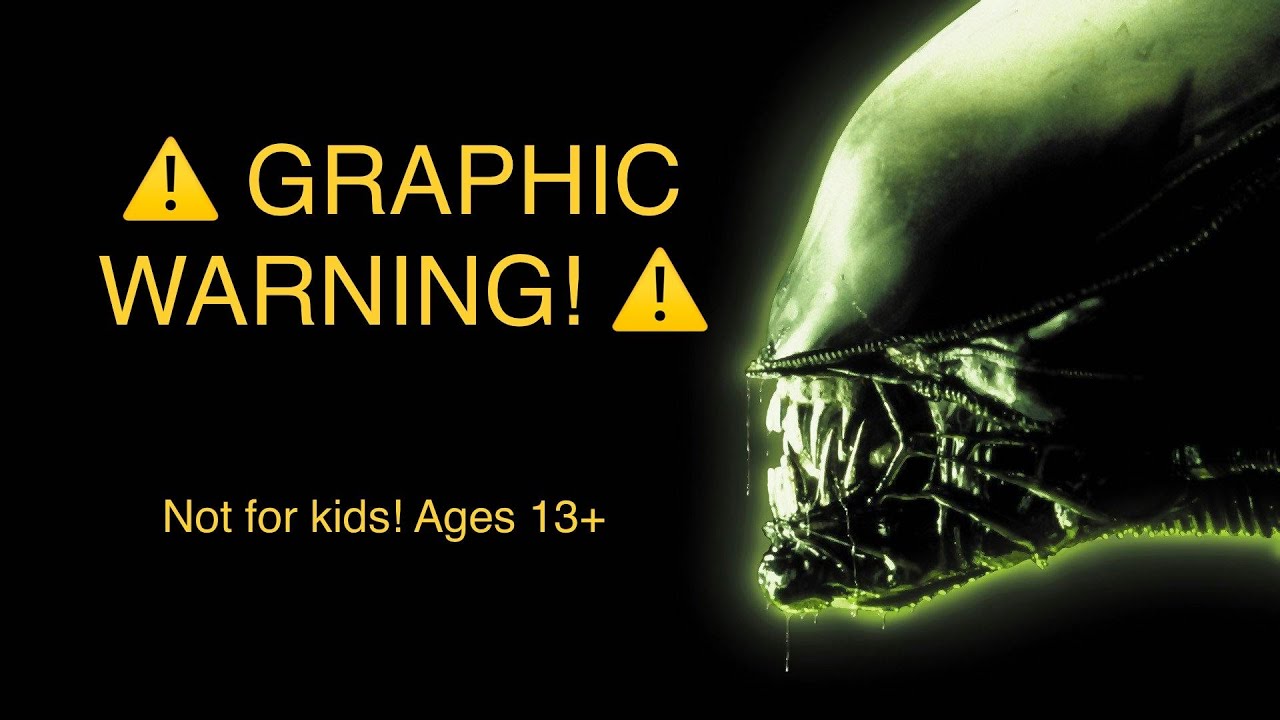 Every chestburster scene in every alien movie - YouTube