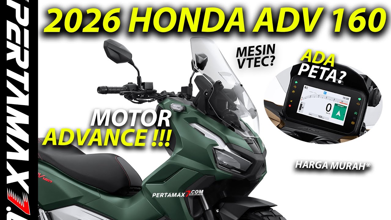 REVIEW Foto Warna Honda ADV 160 Terbaru 2026 Varian Harga Terjangkau ...