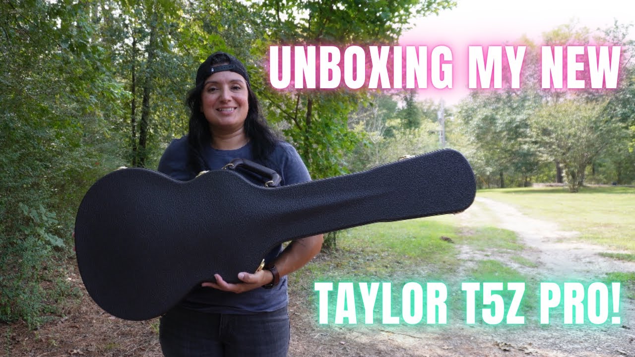Unboxing my new Taylor T5z Pro! - YouTube