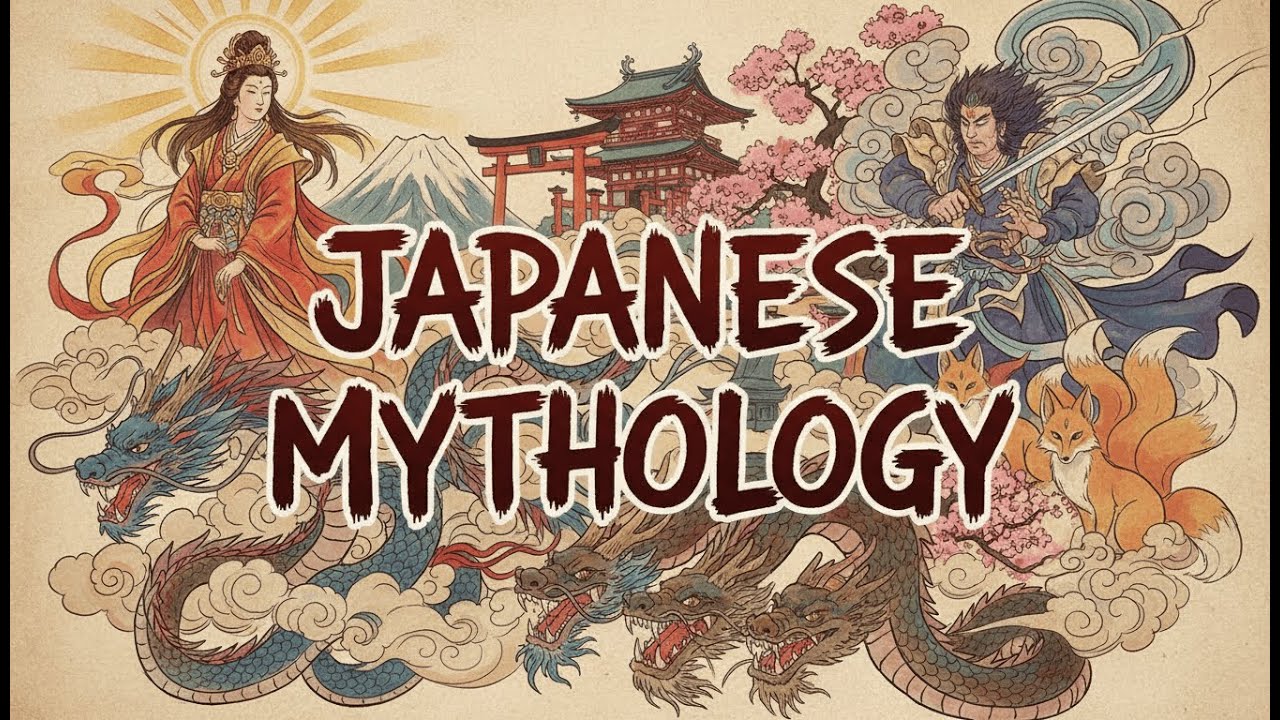 ENTIRE JAPANESE MYTHOLOGY FOR SLEEP - HISTORY FOR SLEEP - YouTube