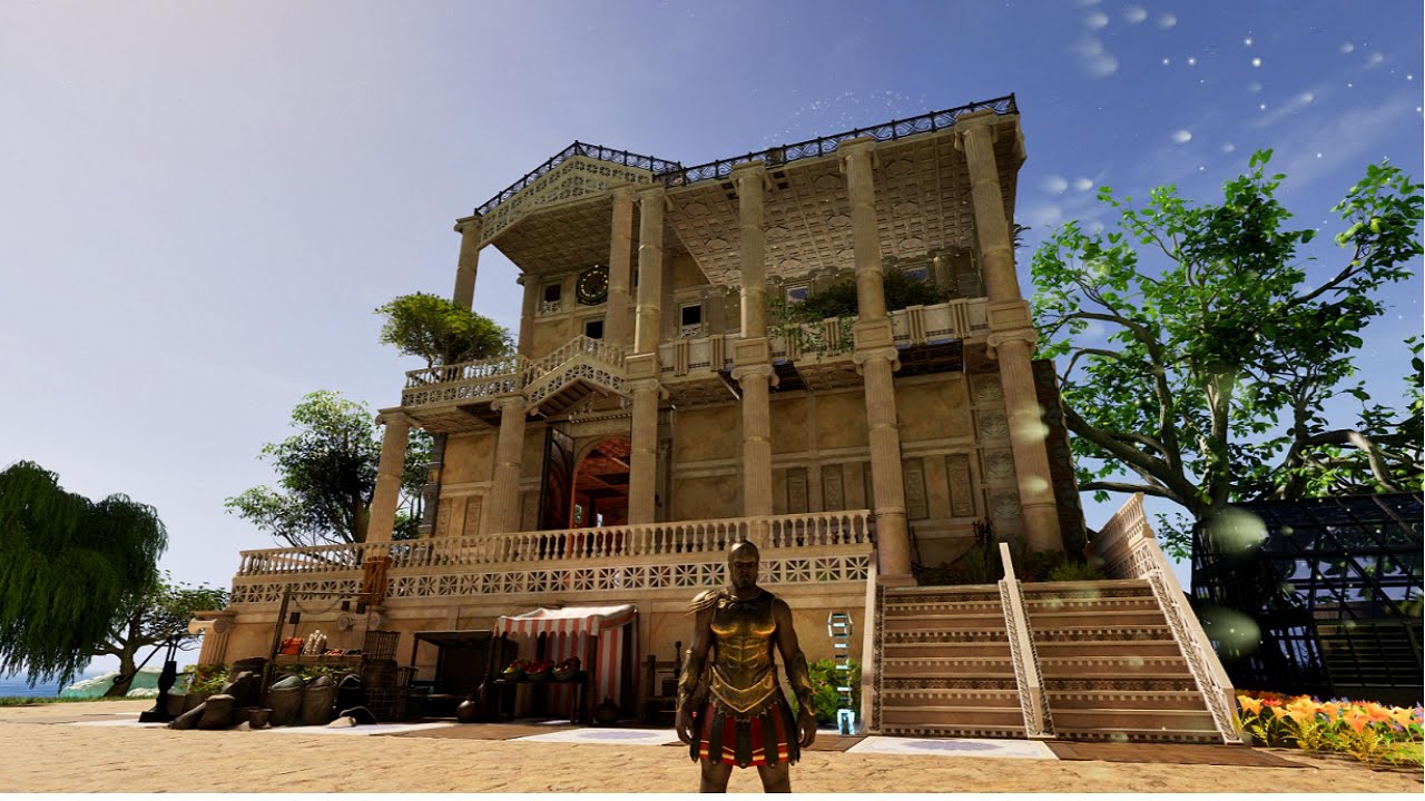 Ark: Survival Ascended - Astreos Greek themed base - YouTube