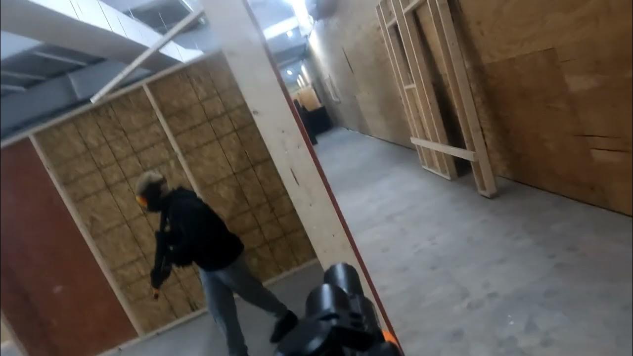 Airsoft sniping at an indoor CQB field - YouTube