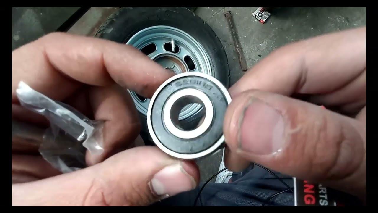COMO CAMBIAR BALEROS LLANTA DELANTERA MOTONETA D125 DS 125 CS ITALIKA TUTORIAL WS 150 - YouTube