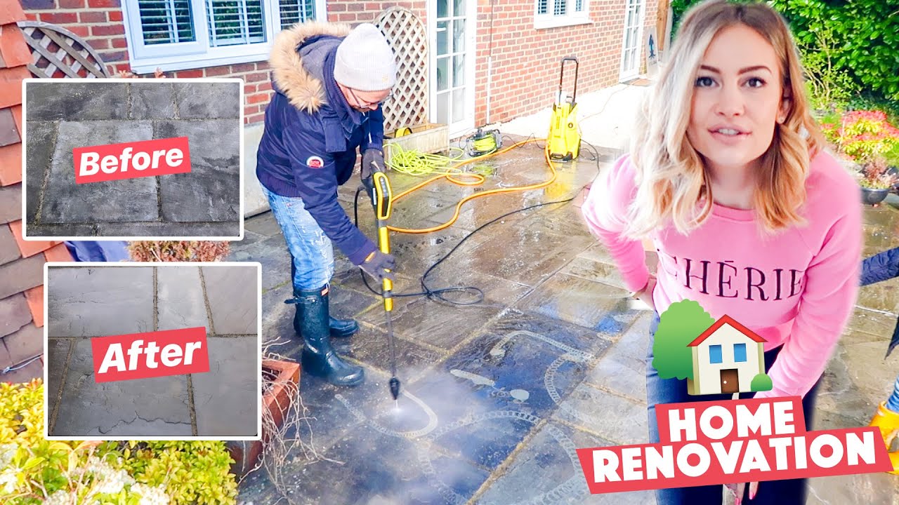 DIY HOME RENOVATION - JET WASHING - YouTube