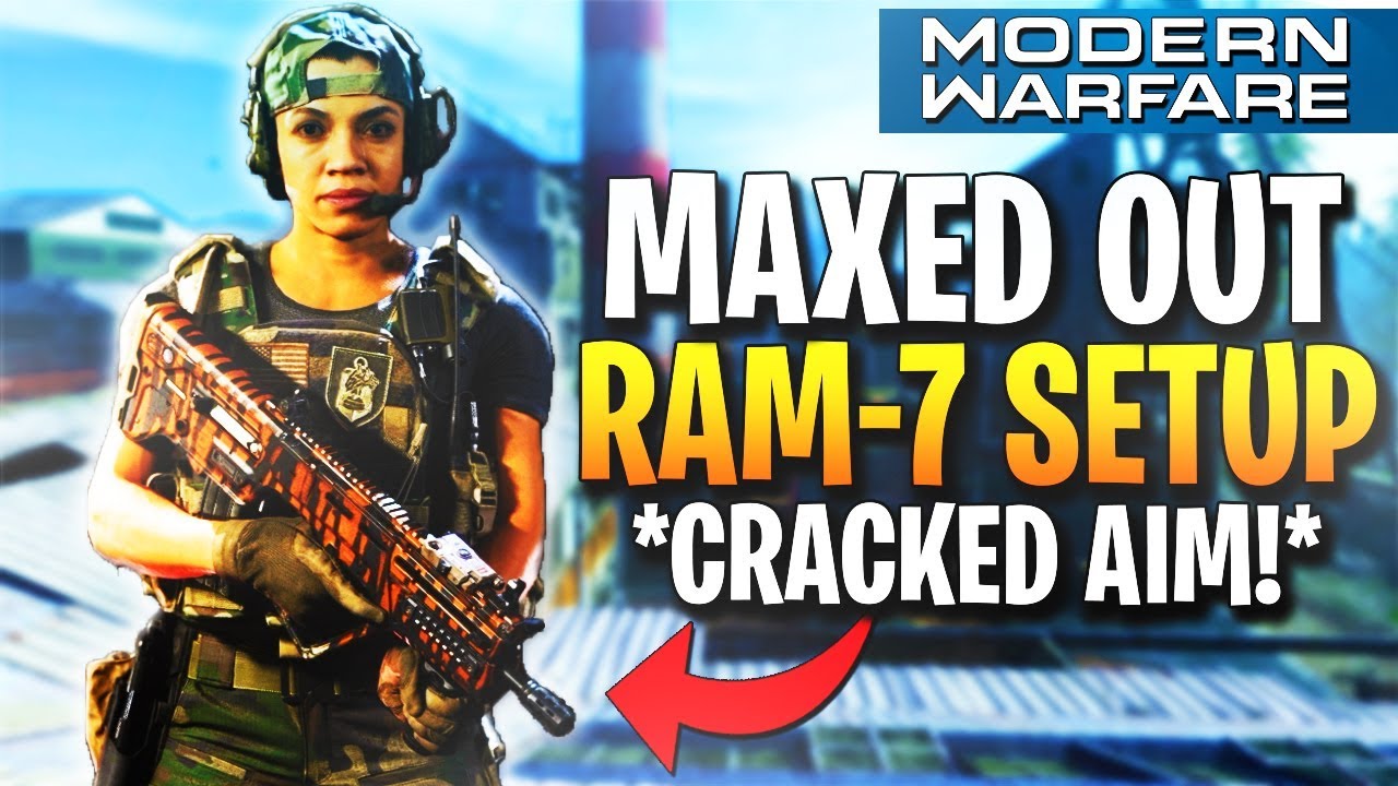 UNDISPUTEDLY BEST RAM-7 CLASS SETUP MODERN WARFARE! (Ram 7 Best Class ...