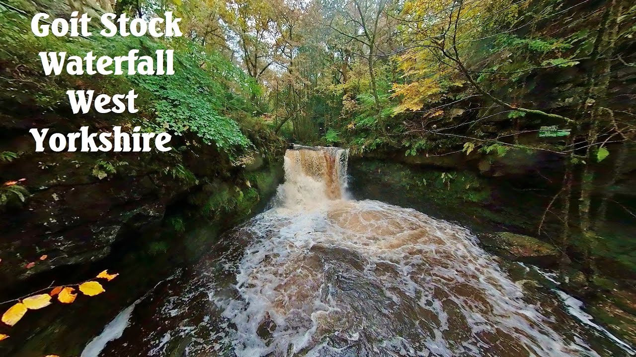 Goit Stock Waterfall West Yorkshire - YouTube