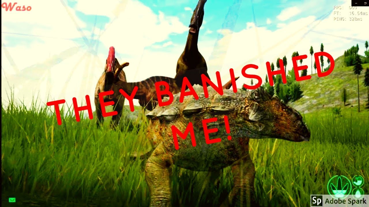 The Rejected Anky | The life of an Ankylosaurus | The Isle gameplay ...