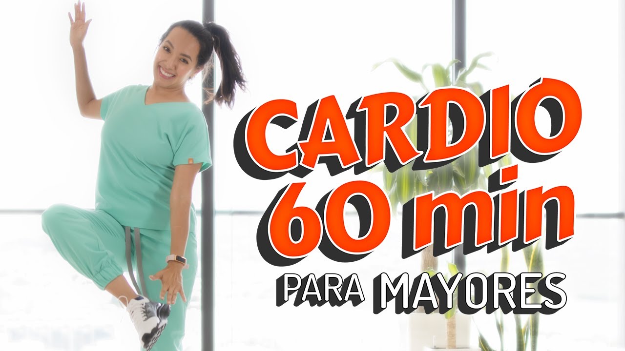 Cardio Moderado para Mayores para Bajar de Peso | Rutina Completa de 1 ...