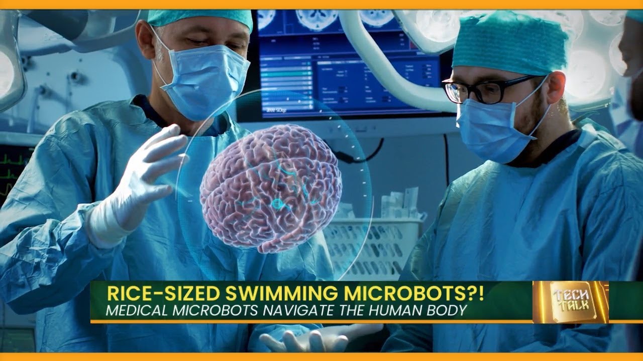 Autonomous Micro-bots Learn to Swim and Heal - YouTube