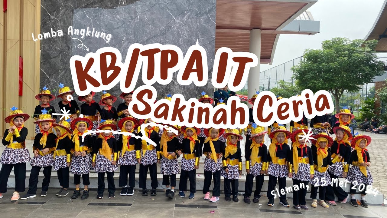 KB/TPAIT Sakinah Ceria Lomba Angklung || Rocket Convention Hall - YouTube