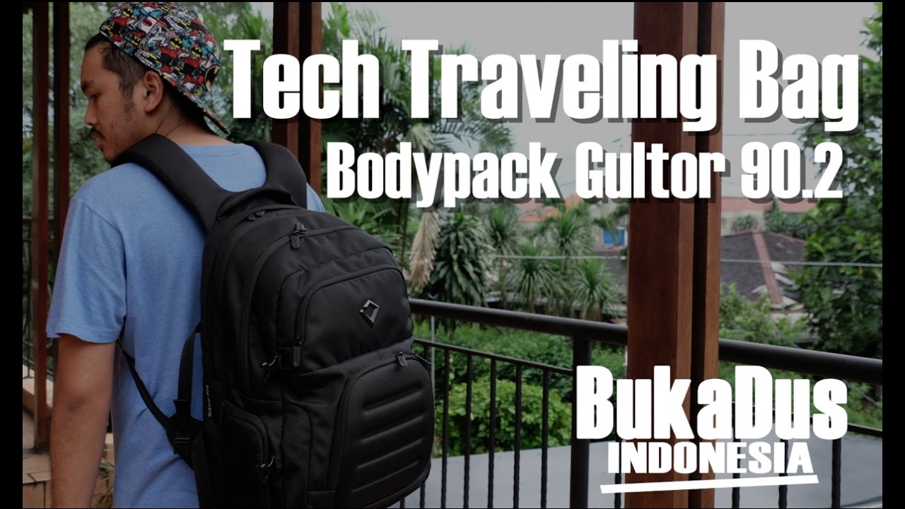 BukaDus Indonesia - Tech Traveling Bag! Bodypack Gultor 90.2 KEREN ...
