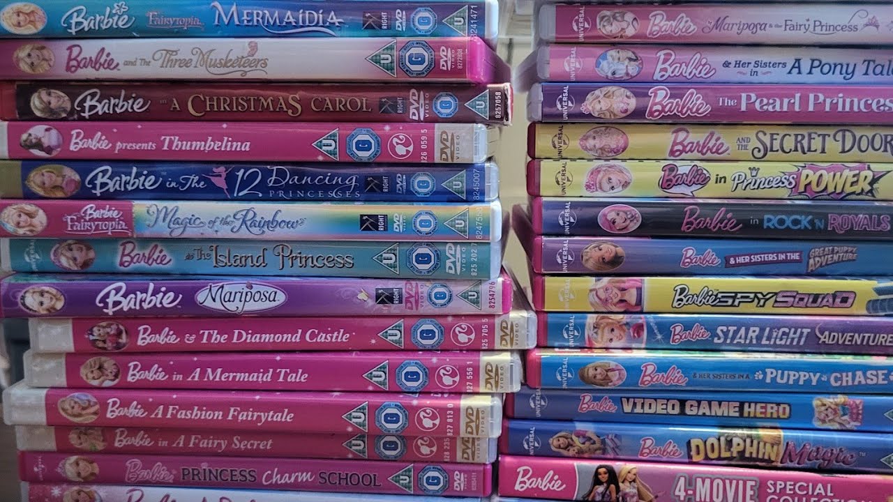 Barbie Dvd Collection 2024 - YouTube