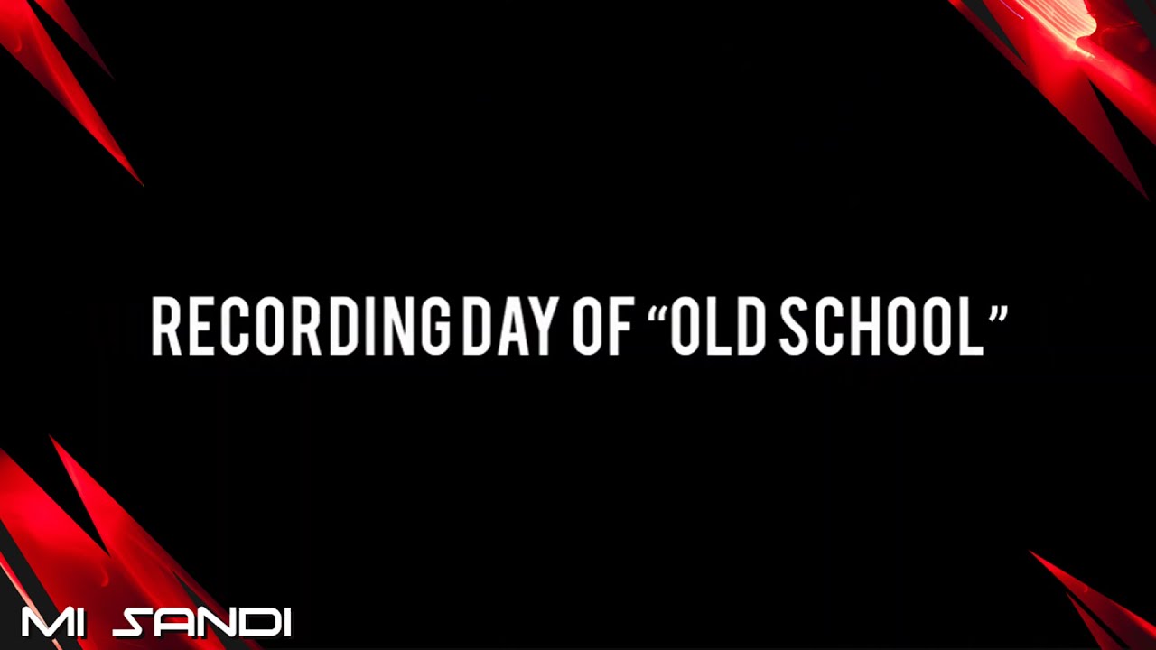 Recording day of “Old School” - YouTube