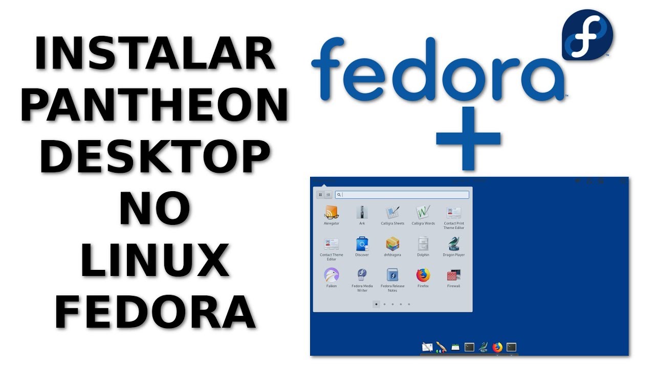 Fedora 29 com Pantheon Desktop - YouTube
