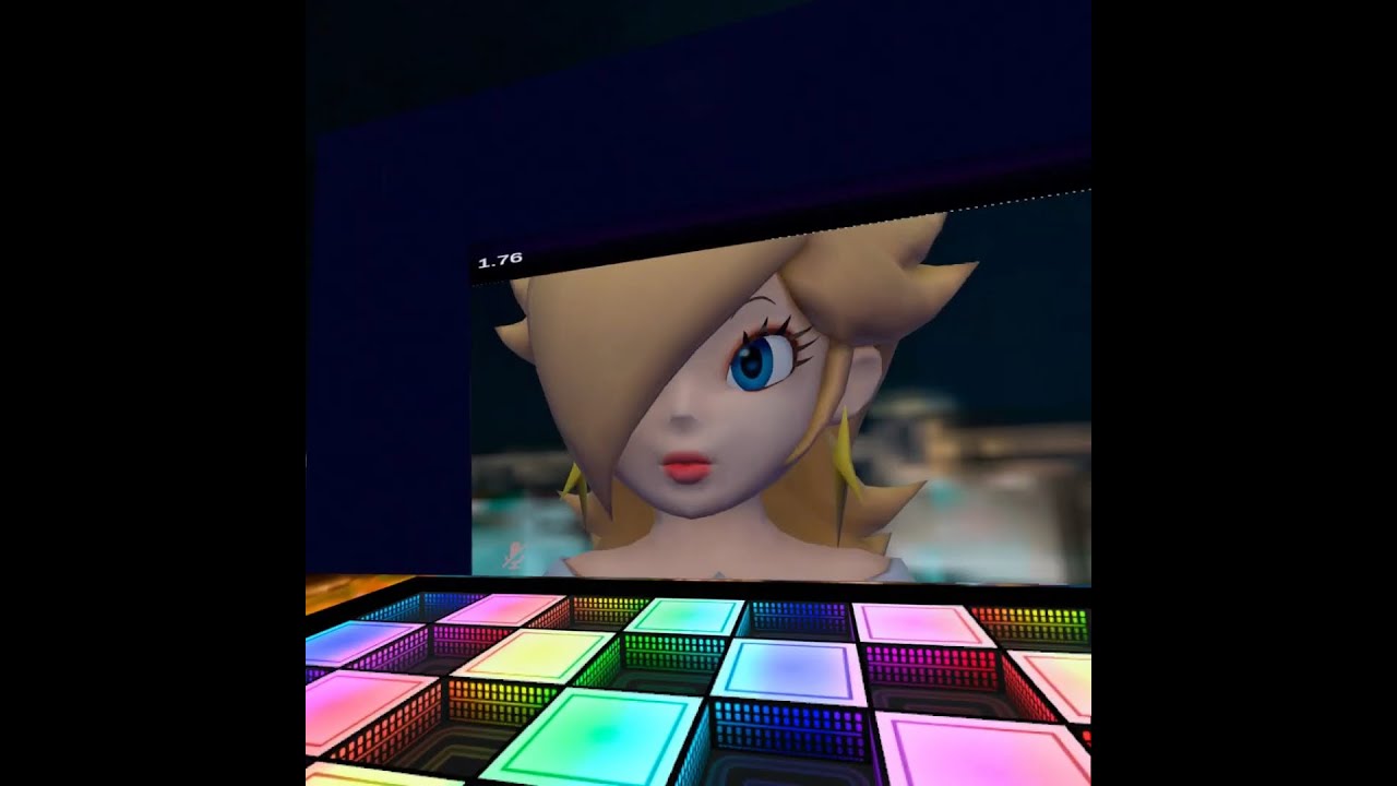 Vrchat rosalina dancing to bye bye bye from the deadpool and wolverine ...