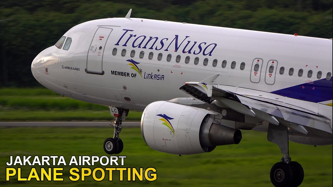 [4K] Planes TAKE-OFF and LANDING | Plane Spotting at Jakarta Int'l ...