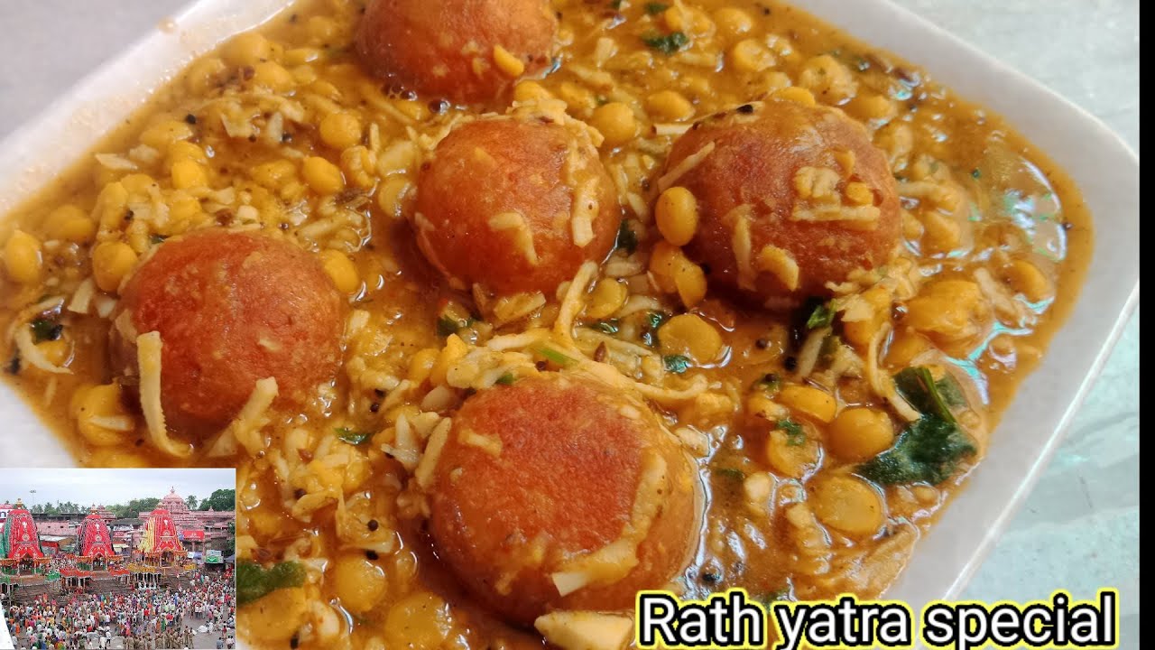 Rath yatra special recipe/Jagannath 56 bhoga/Ishcon prasad/cheena chna ...