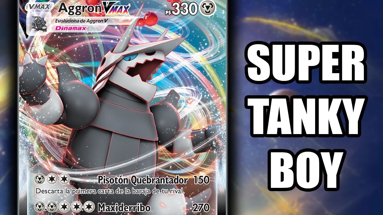 ¡Aggron VMAX es un tanque muy fuerte! -Aggron VMAX deck- PTCGO Lost ...