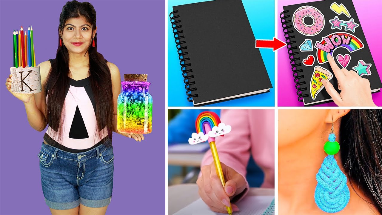 Brilliant ART And CRAFT HACKS & DIY IDEAS | Easy Art And Craft Ideas ...