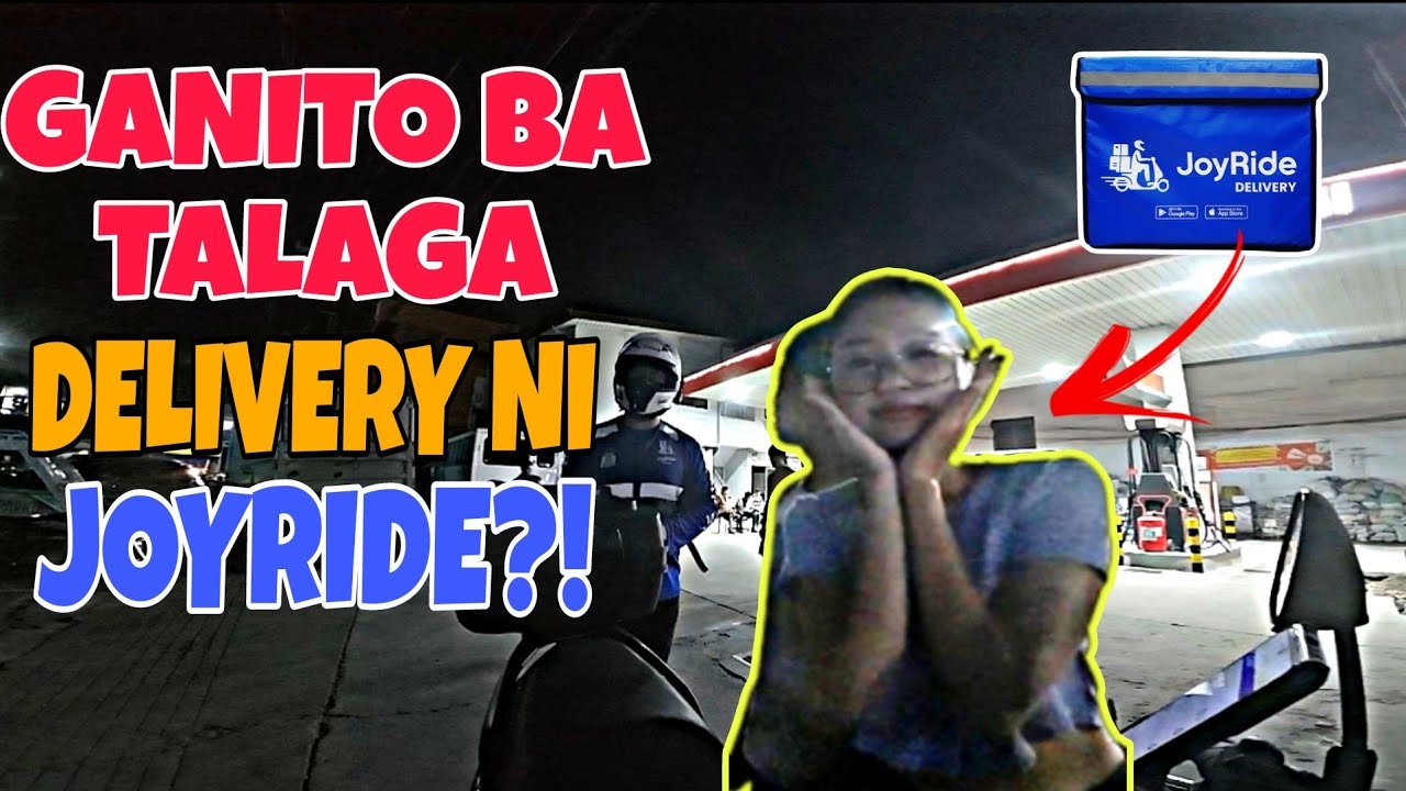 JOYRIDE -ANG LAKI PALA NG DELIVERY NI JOYRIDE|MC TAXI|BYAHENG JOYRIDE ...