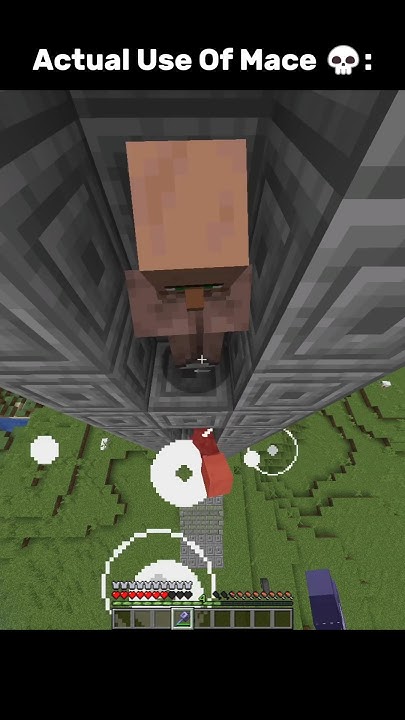 How To Use Mace In Minecraft 💀 - YouTube