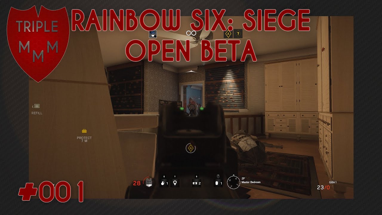 Rainbow Six: Siege Beta Gameplay [#001] | Let's Play Siege [60FPS/FHD ...
