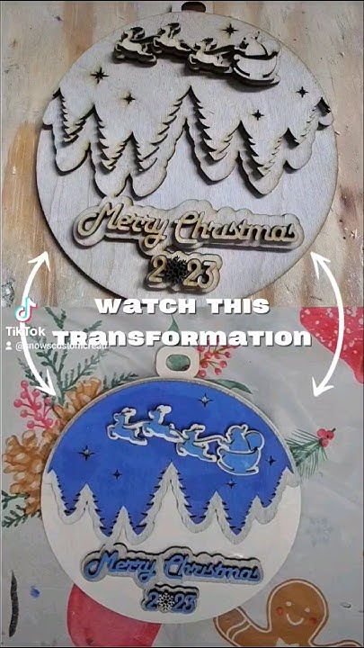 Christmas 2023 Ornament Transformation - YouTube