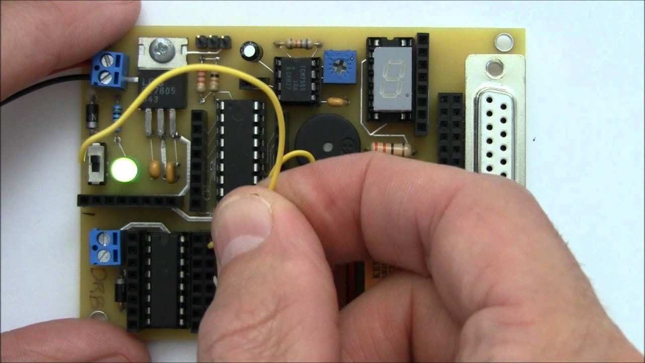 Testing the LEDs, Switches, and Relay - YouTube