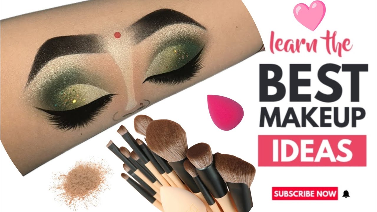 simple & easy eye makeup tutorial | eyeshadow practice on hand | bridal ...