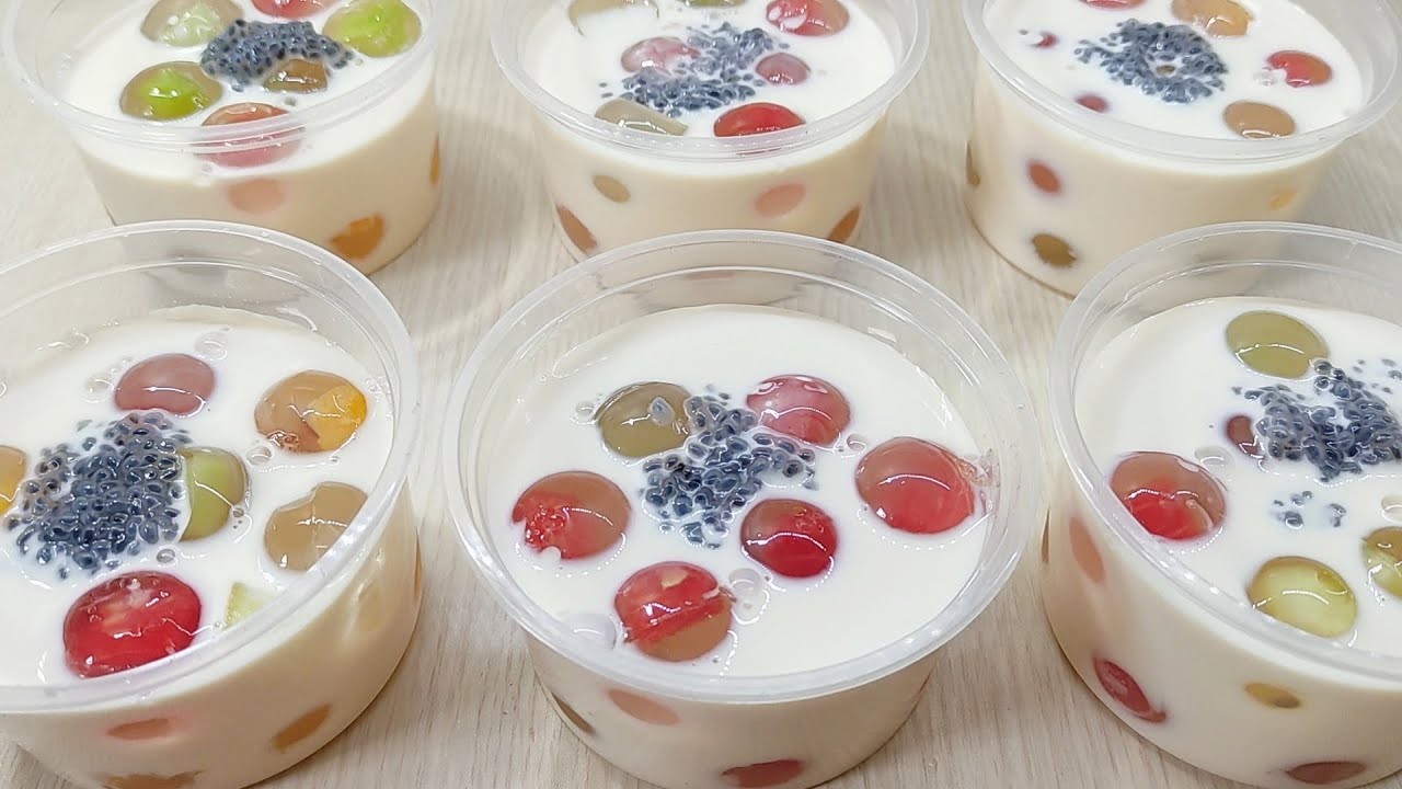 MILKY FRUITS JELLY BALLS - YouTube