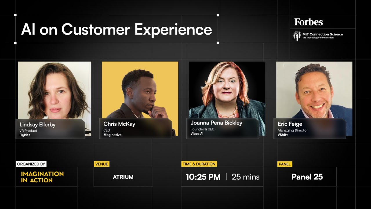 AI on Customer Experience | Lindsay Ellerby, Chris Mckay, Joanna Pena ...