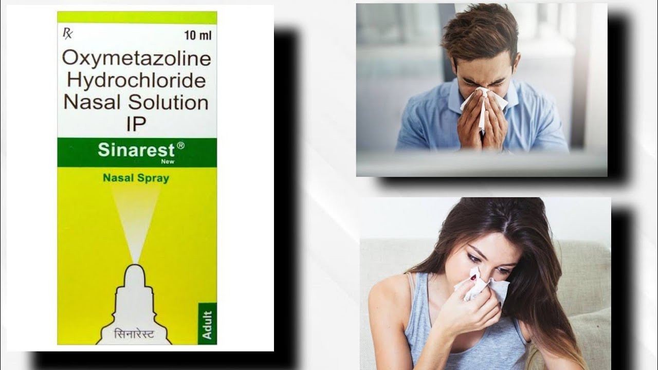 Sinarest nasal spray | बंद झालेले नाक 25sec मध्ये मोकळ करा . - YouTube