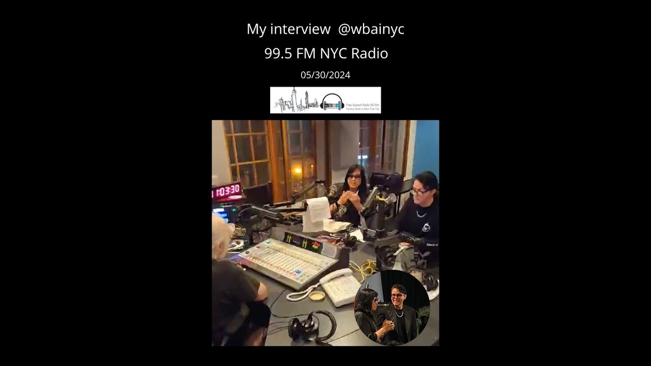 My interview with Richard Barone on @wbainyc 99.5 FM NYC Radio 05/30 ...