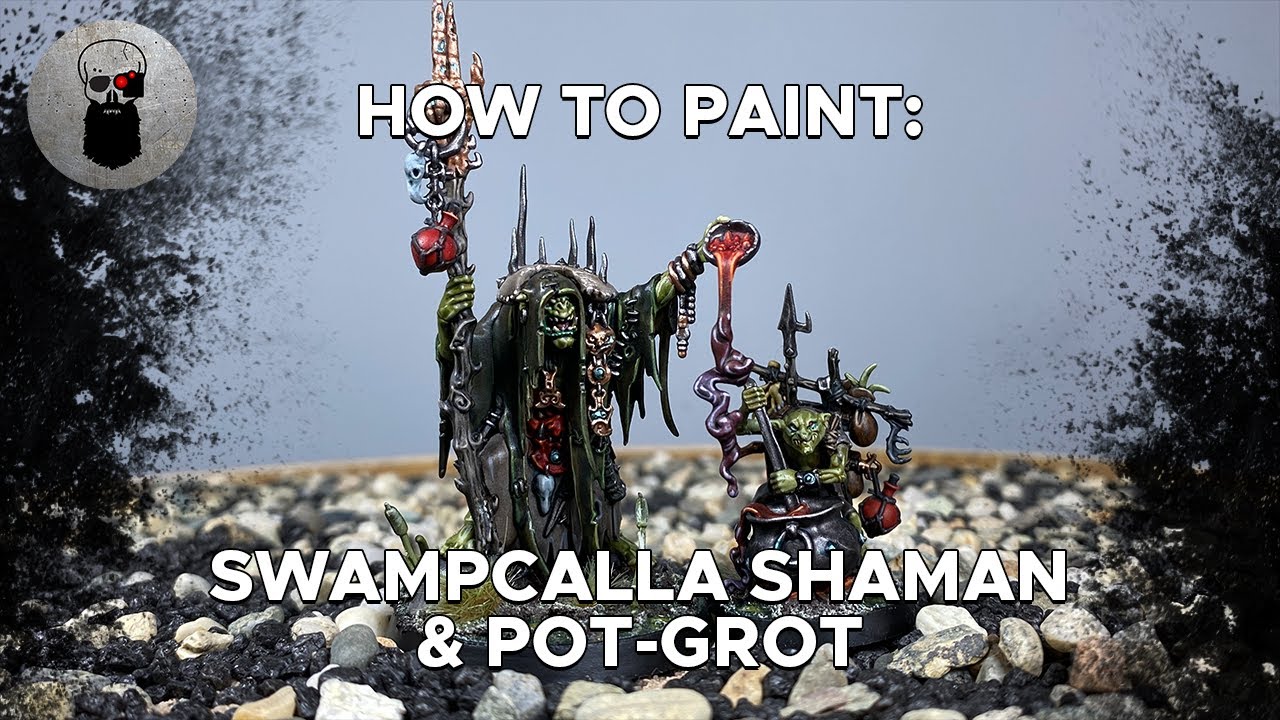 Contrast+ How to Paint: Orruk Kruleboyz Swampcalla Shaman & Pot-grot ...