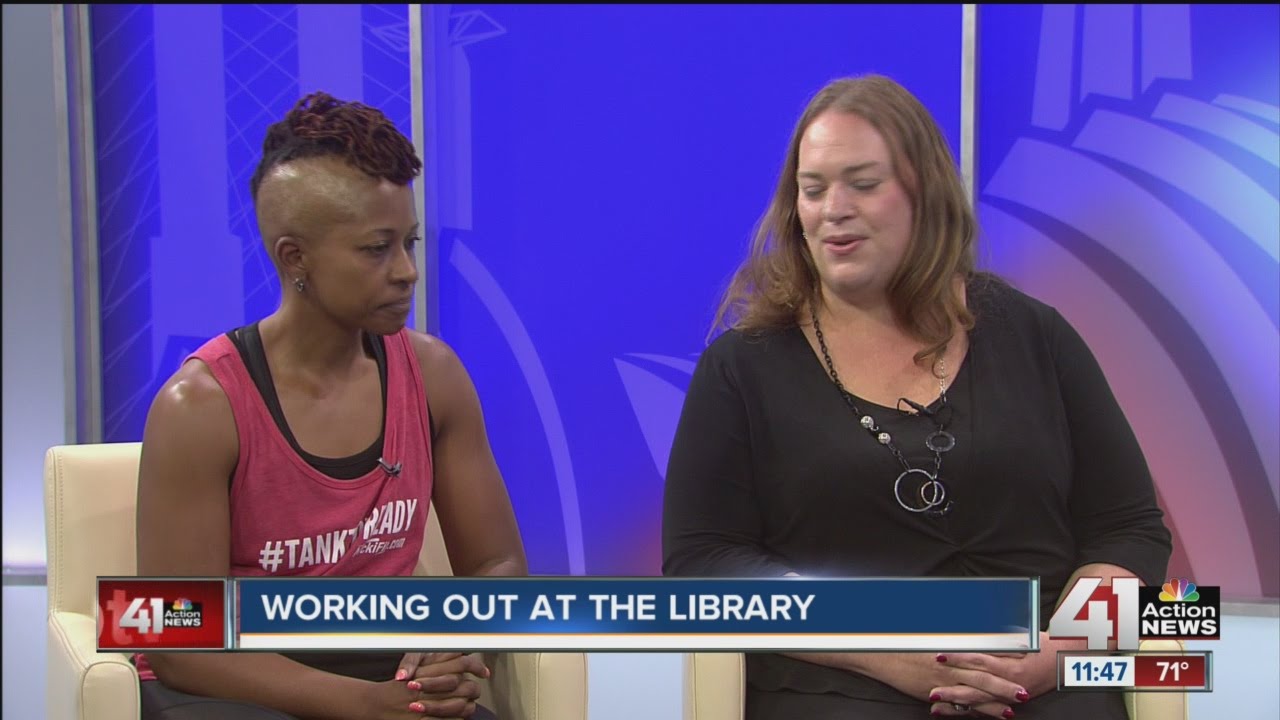 Workout Wednesday - Working out at the library - YouTube