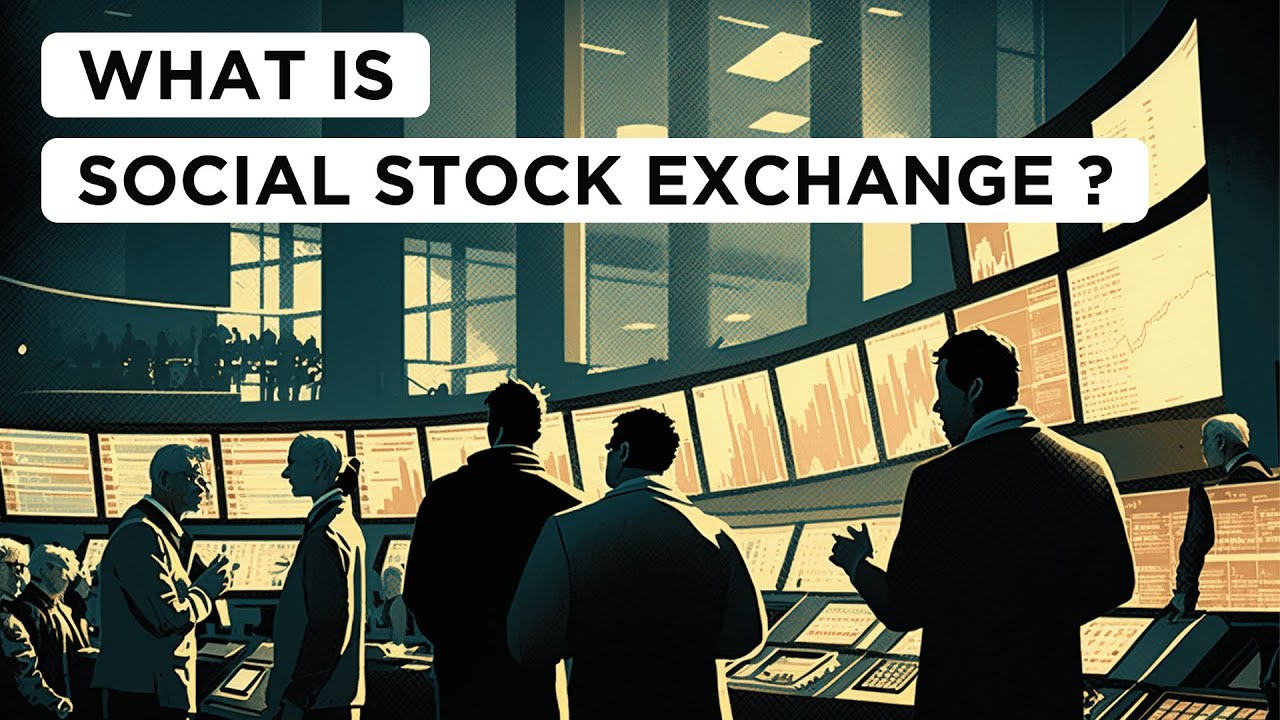 What is Social Stock Exchange? | National Stock Exchange - YouTube