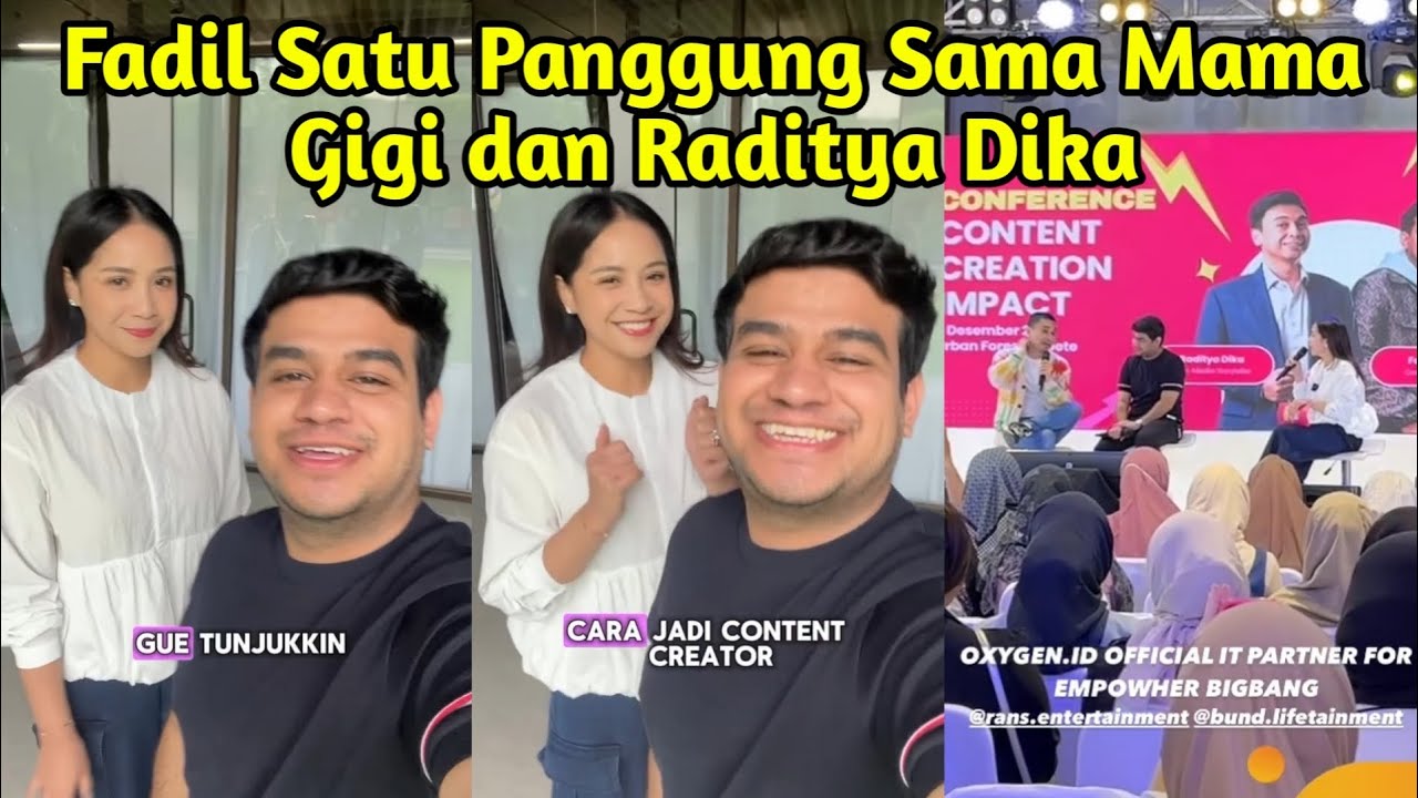 Fadil Ketemu Nagita Slavina dan Raditya Dika - YouTube