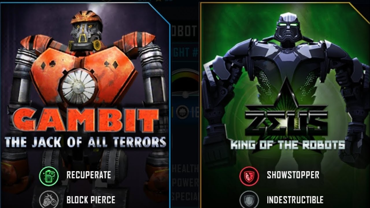 Real Steel: Gambit VS Zeus - YouTube