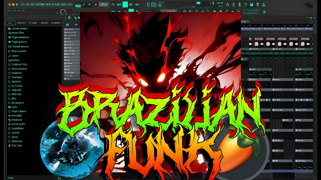 HOW I MADE BRAZILIAN FUNK ( 100 SUBSCRIBERS ) - YouTube