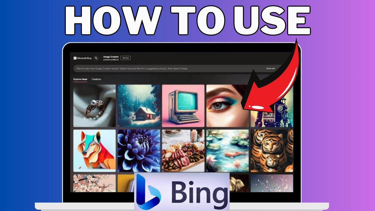 How To Use Microsoft Bing AI image Generator (Full Guide) - YouTube
