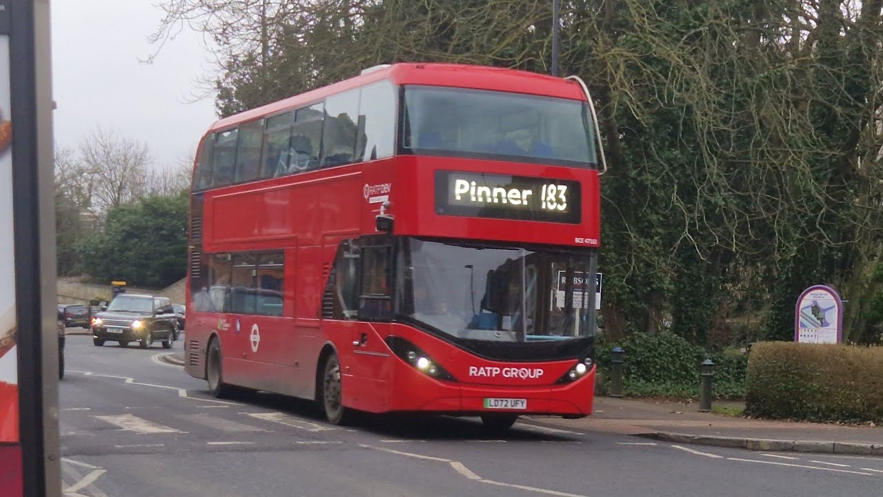 183 from Pinner Cemetery to Southfield Park - YouTube