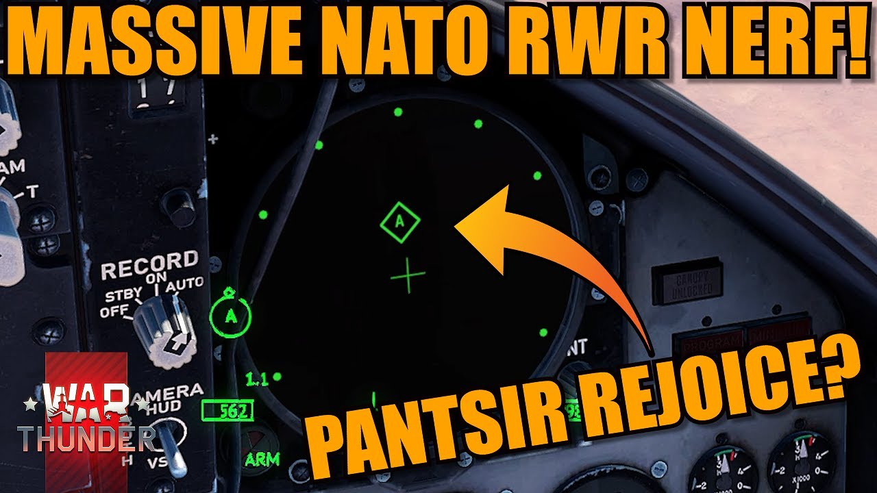 MASSIVE NERF for NATO RWR's? REALISM or GAMEPLAY BALANCE? - War Thunder ...