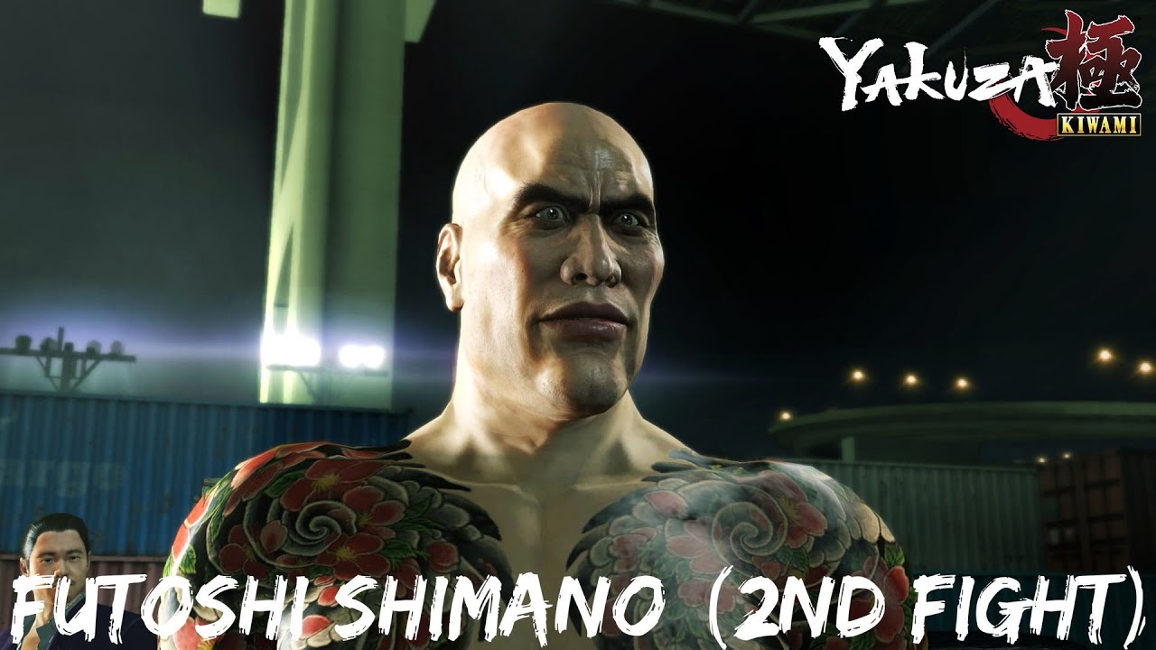 Yakuza Kiwami - Futoshi Shimano (2nd Fight) Boss Fight - YouTube