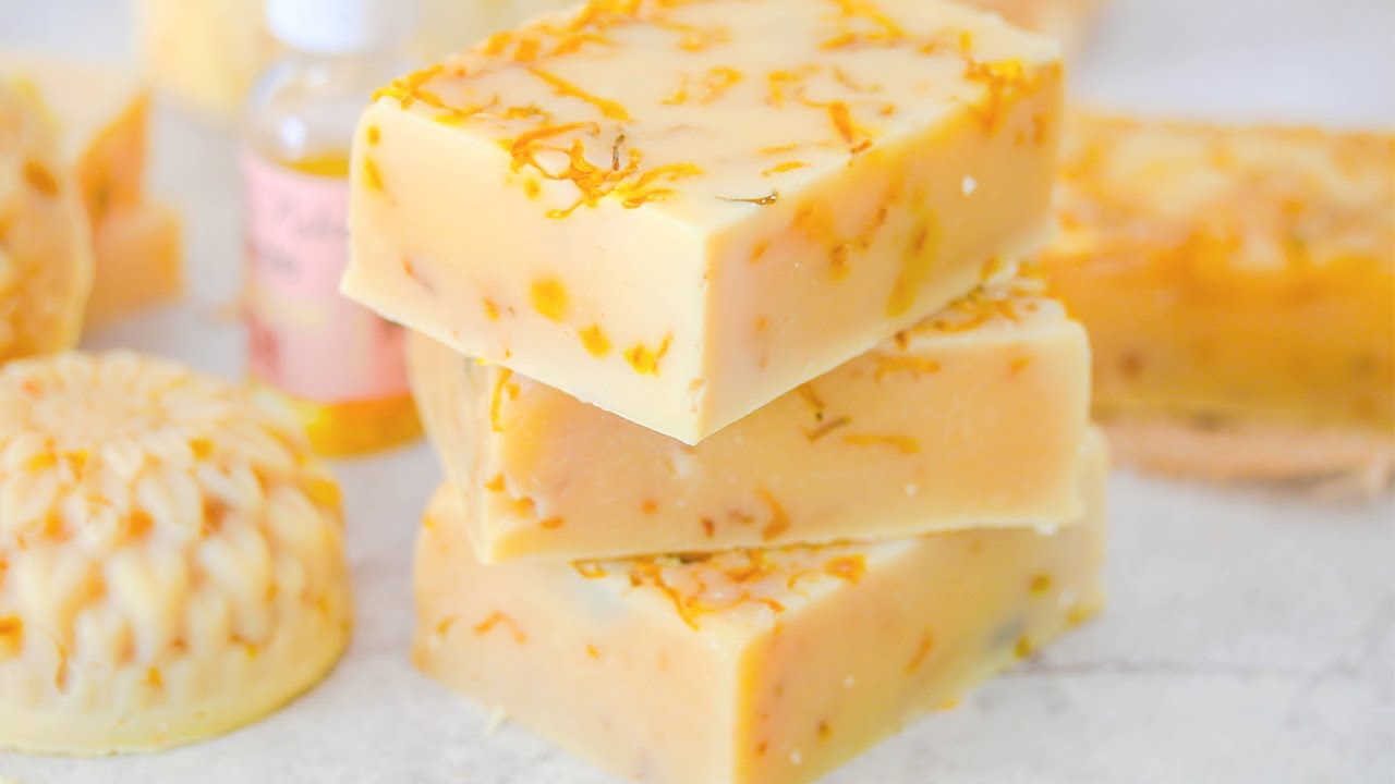 Calendula Soap Recipe | Bryont Blog