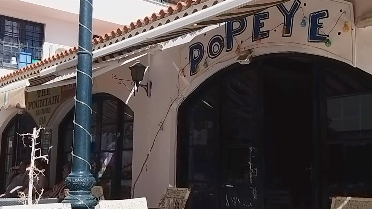 Tenerife - Fountain Bar, Popeye's Church Plaza Check Out The Ale Hop ...